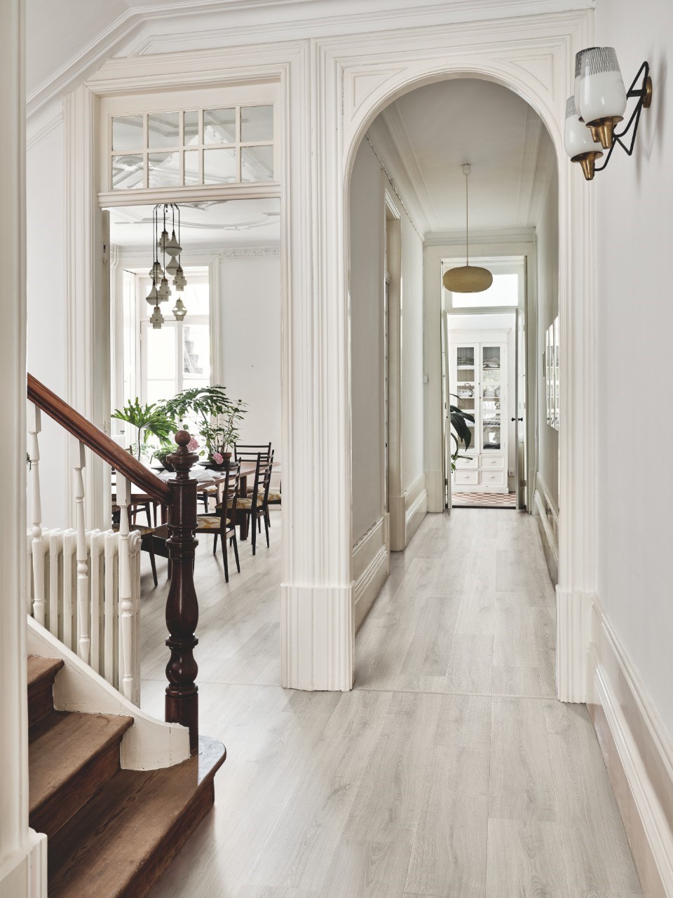 Pergo Lillehammer Pure Grey Oak laminatgulv 1380 x 212 mm