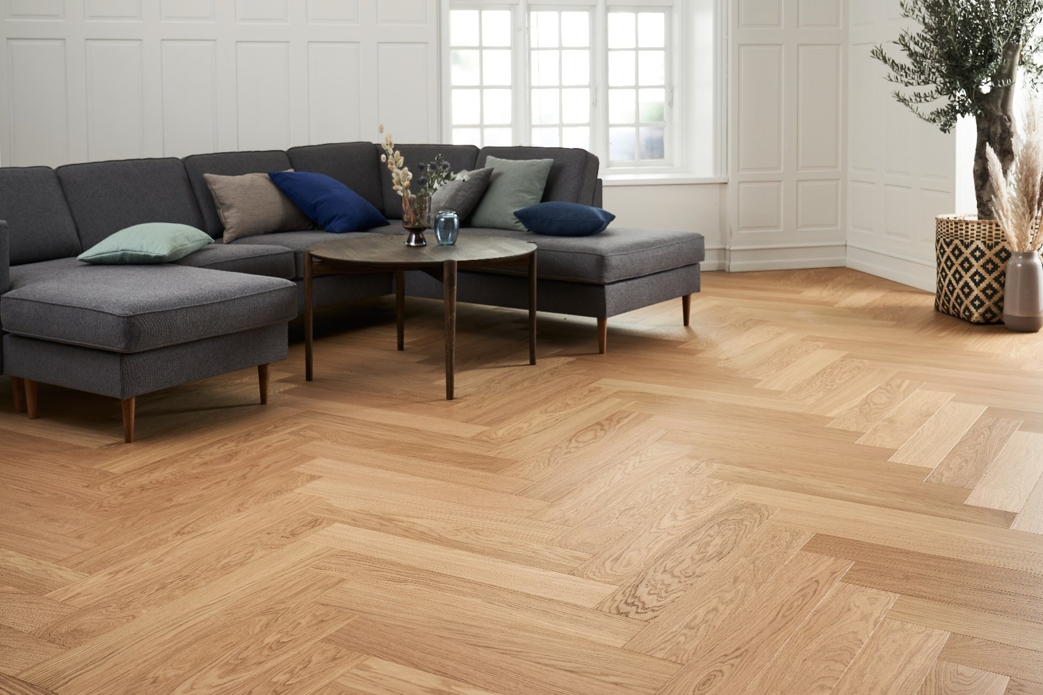 Timberman Innoplank Eg Sildeben Natur Parketgulv - 10x135x810mm