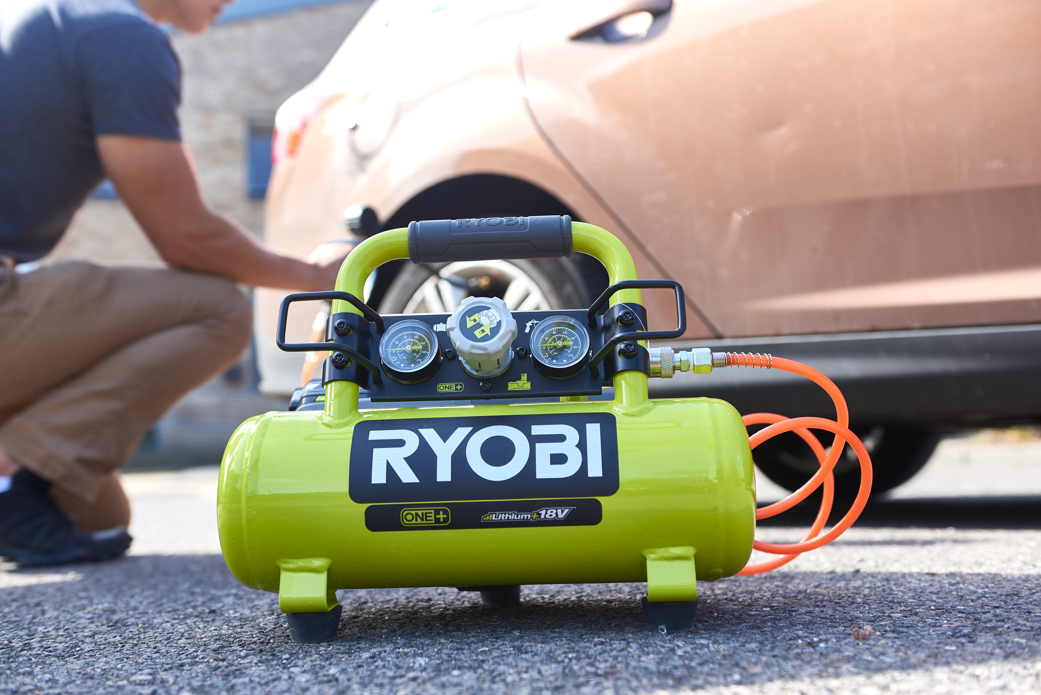 Ryobi R18AC-0 ONE+ 18V Kompressor – Solo
