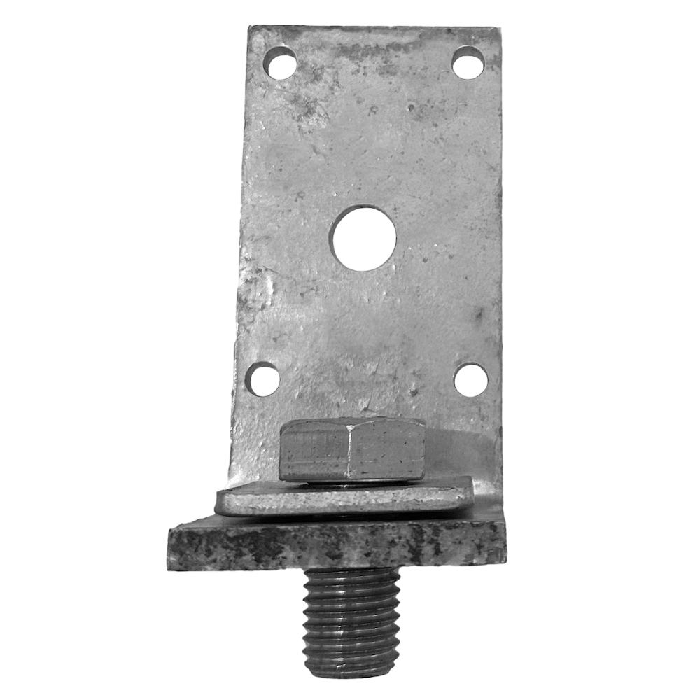 Stavrex L-Vinkel til tilbygningsbare jordskrue 98x53x50 mm