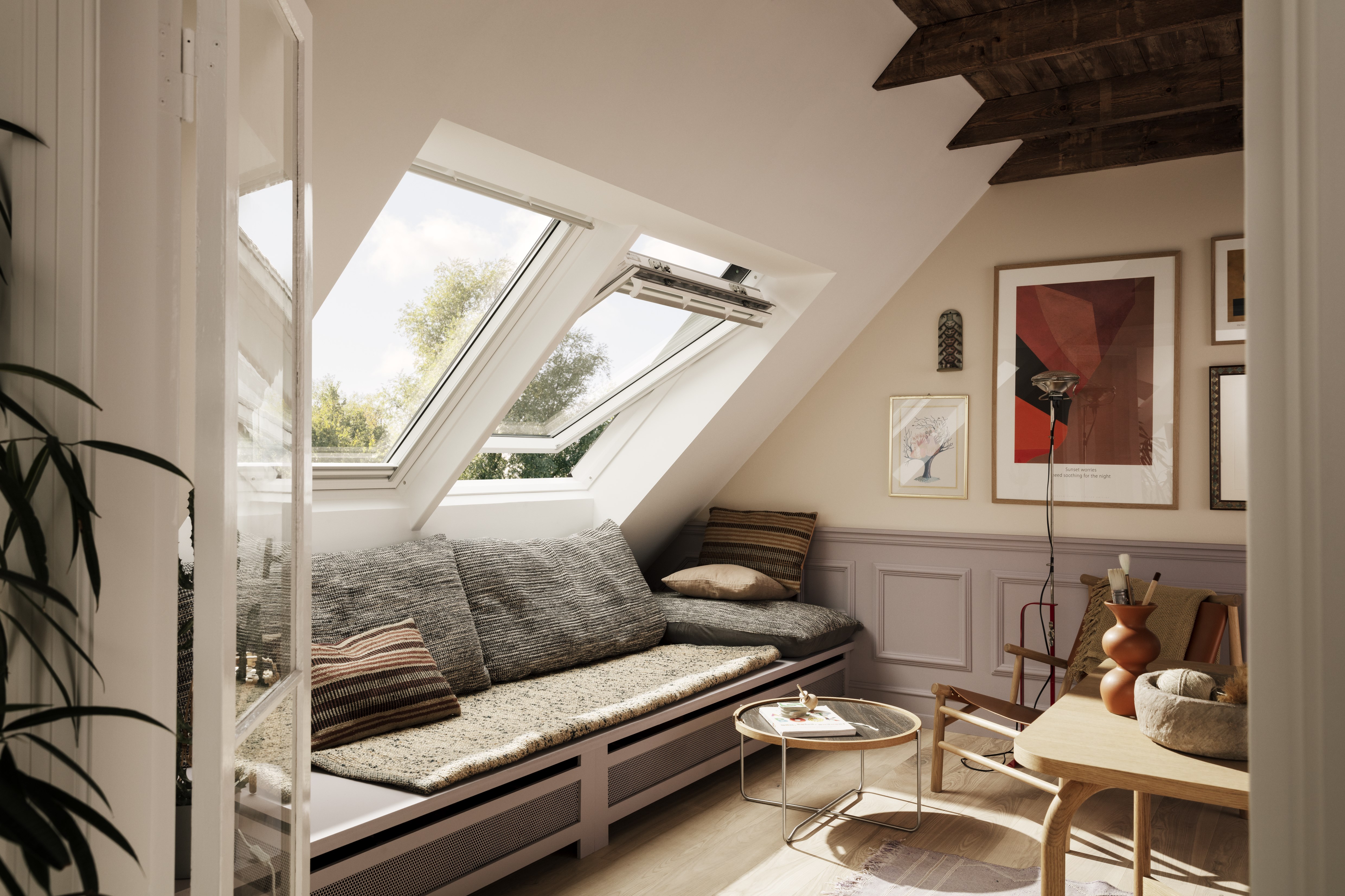 Velux GGU CK02 Vippevindue 55x78 cm hvid