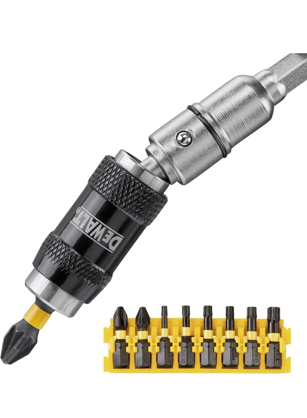 DeWALT DT70578T-QZ Vippelig bitholder med 10 bits