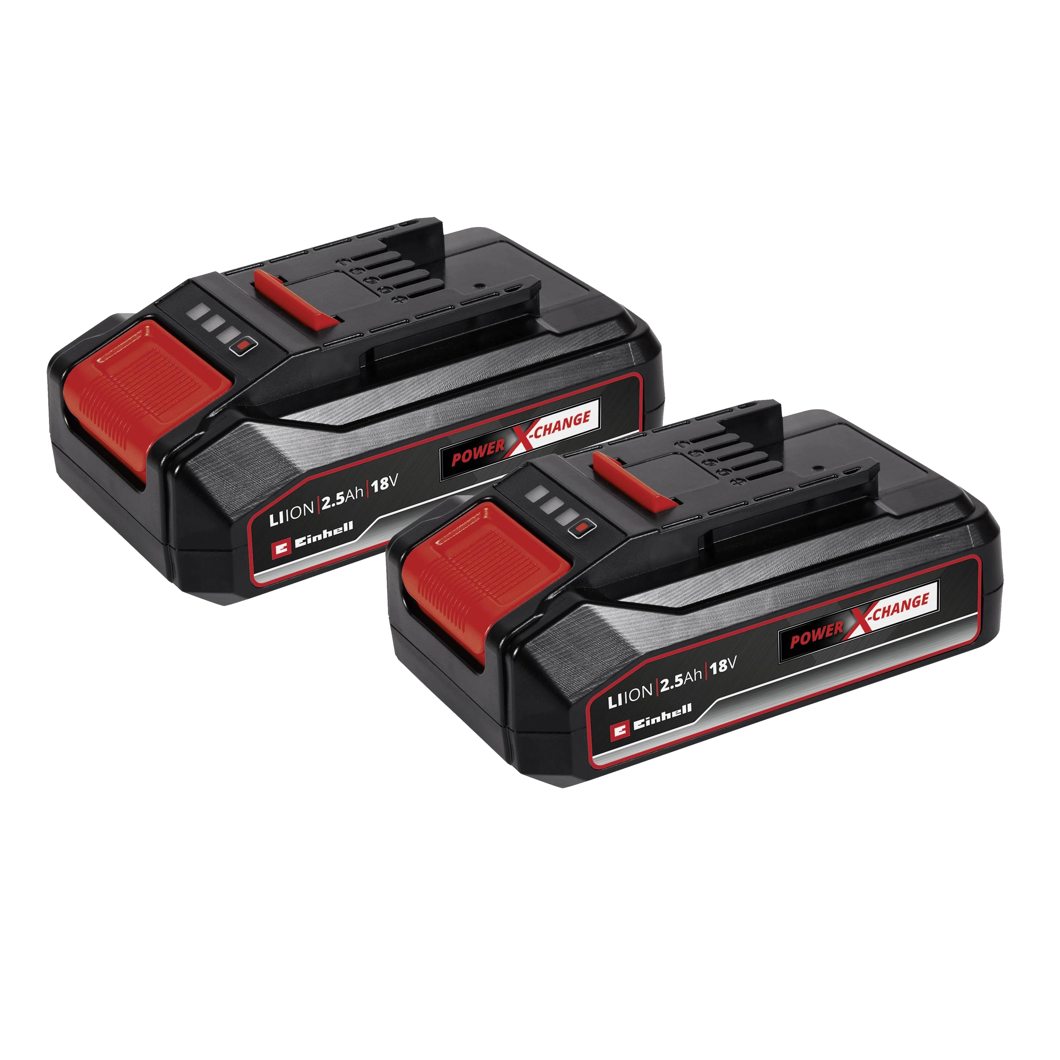 Einhell 4511524 18V 2,5 Ah Power X-Change Batteri – 2 stk.