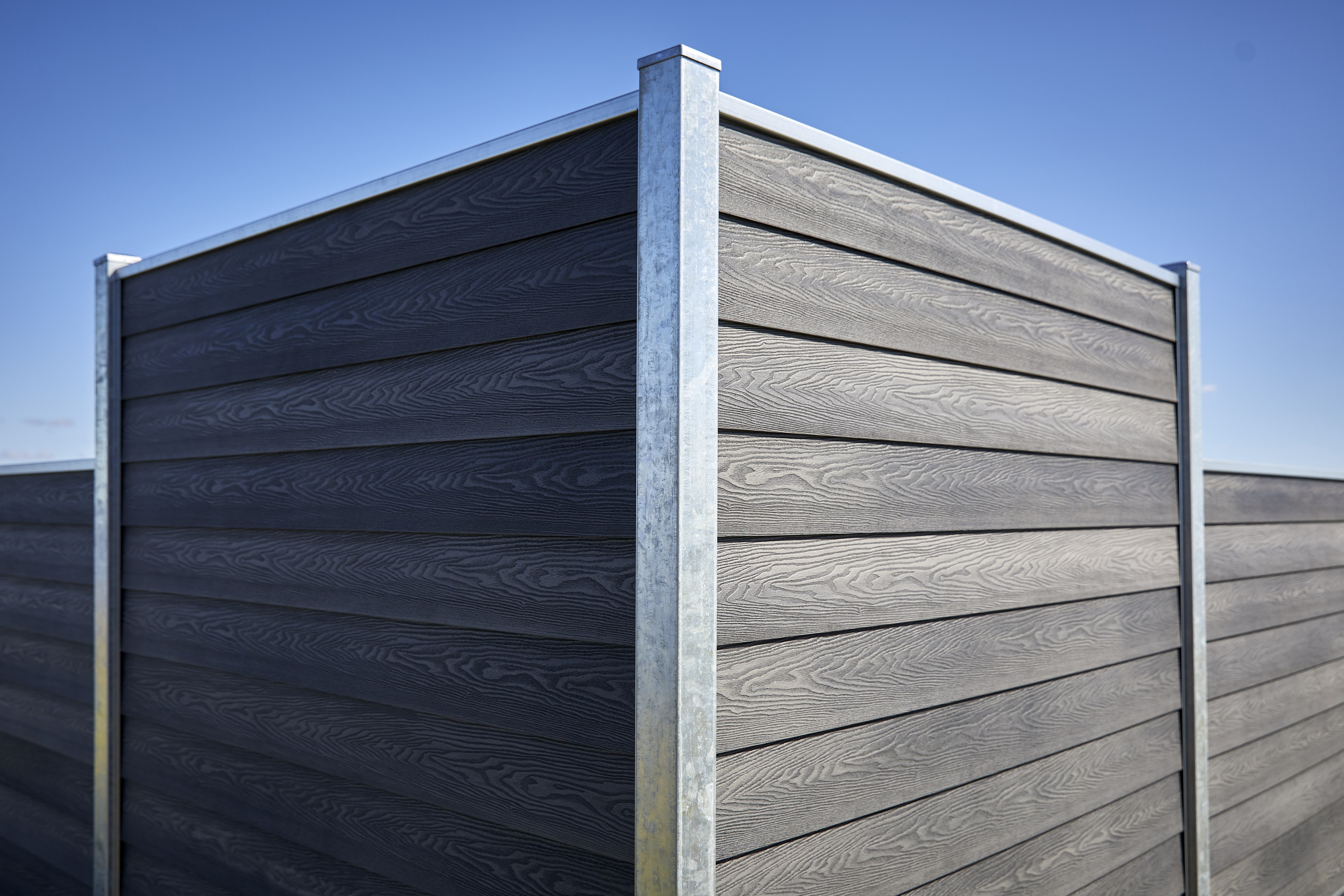 Wimex Glyngøre Royal A-Profil Hegnsfag 0,9X1,893M - Sort