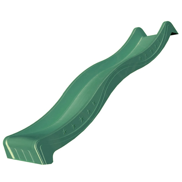 Jungle Gym Rutschebane kort 2,2 m i mørkegrøn