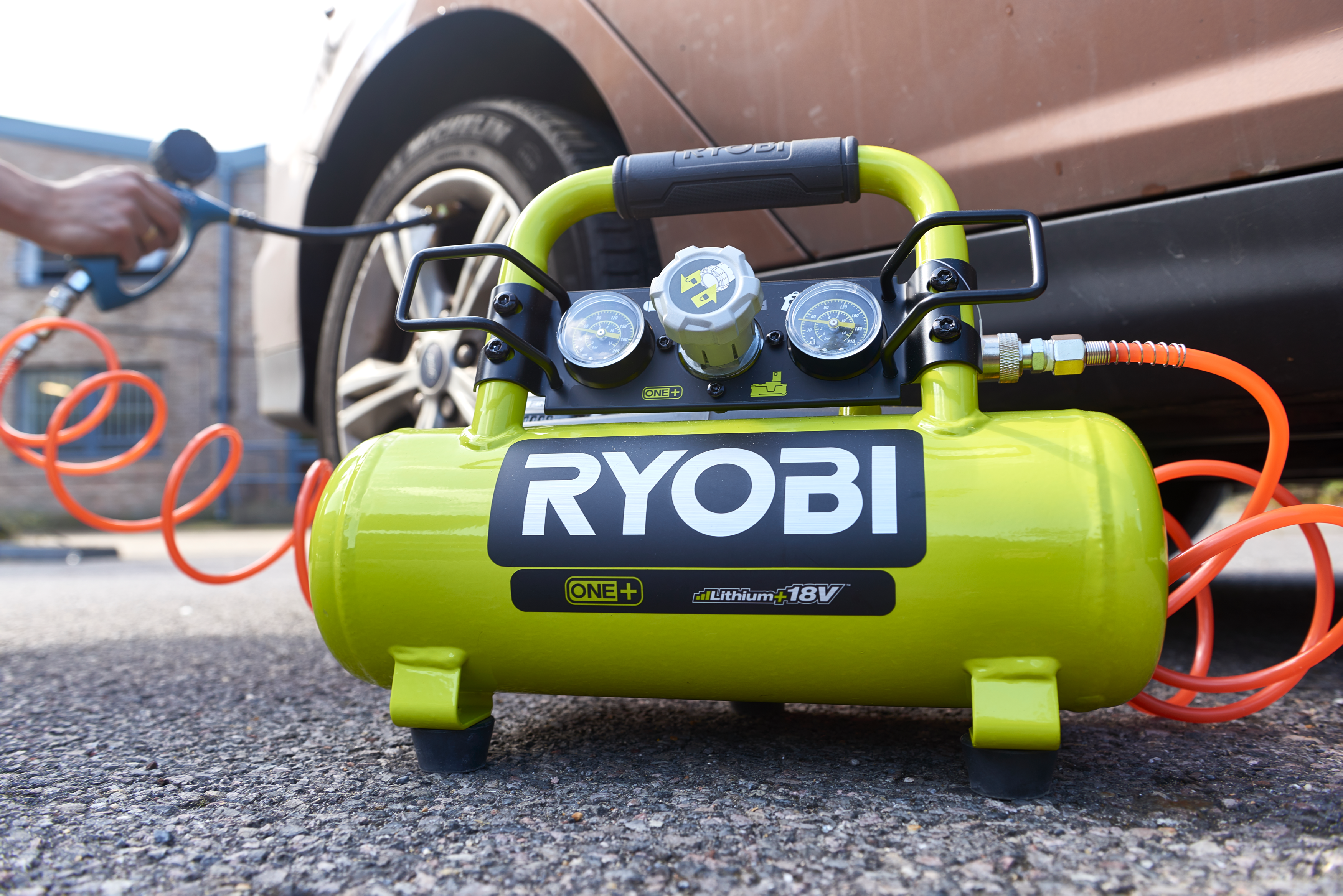 Ryobi R18AC-0 ONE+ 18V Kompressor – Solo
