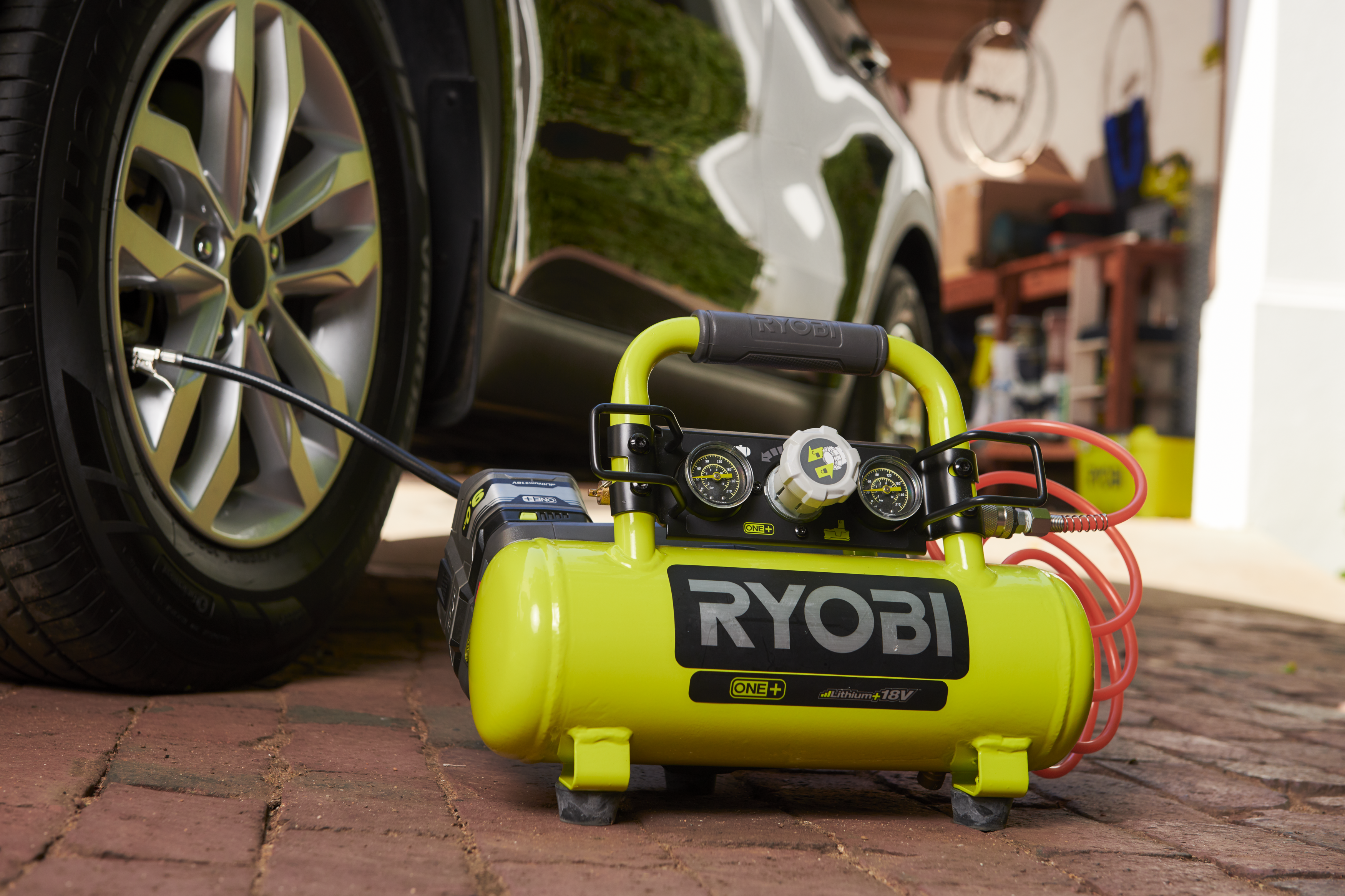 Ryobi R18AC-0 ONE+ 18V Kompressor – Solo