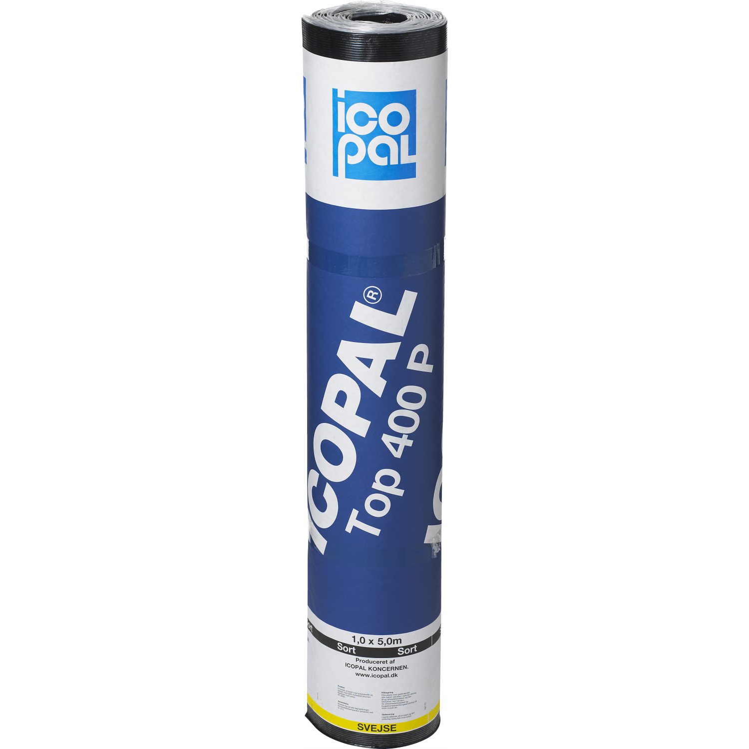 Icopal Top 400 P Tagpap Sort 1 x 5 m