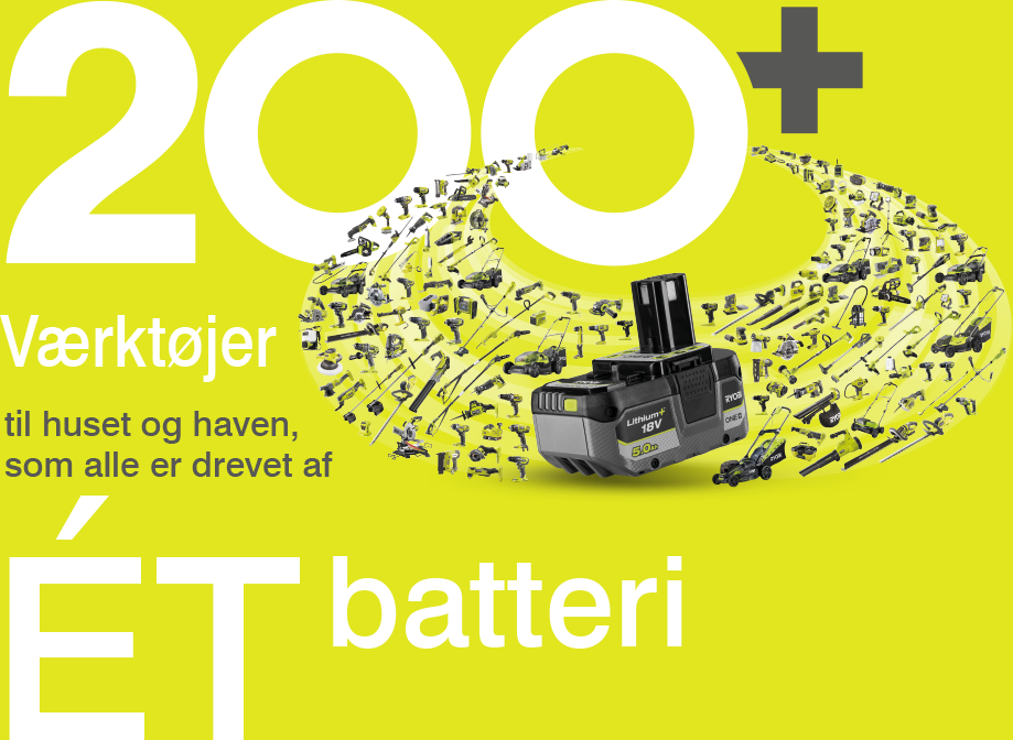 Ryobi RY18BCX26A-0 ONE+ 18V Buskrydder – Solo