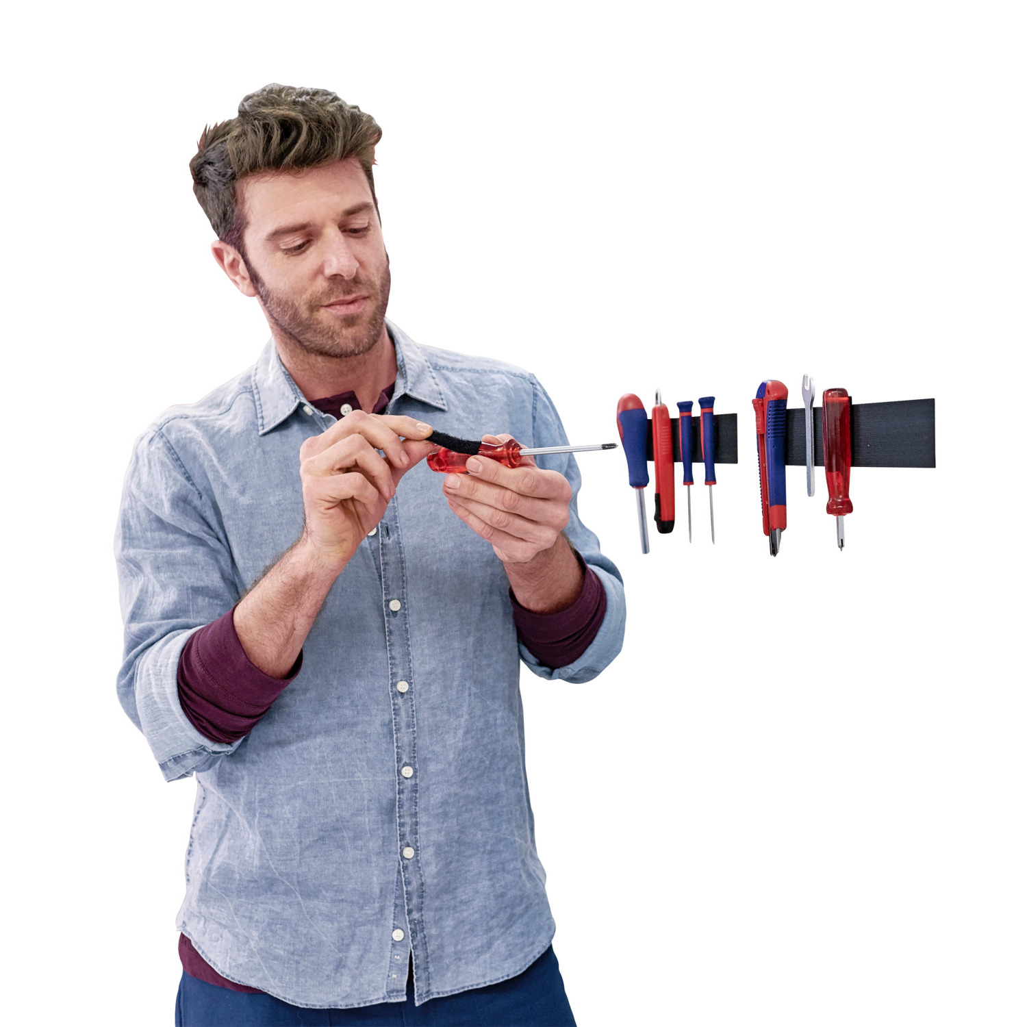 Tesa On-Off extra Strong Velcro tape – 1m