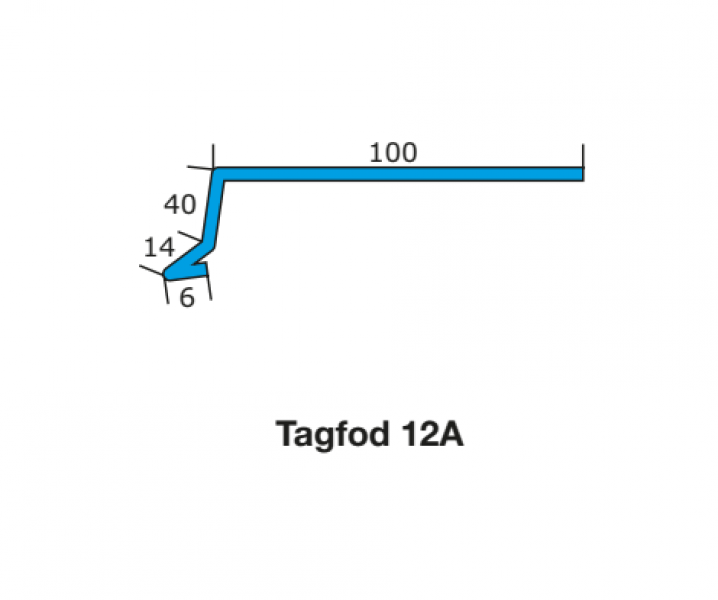 Icopal Alu-tagfod 12A med asfalt