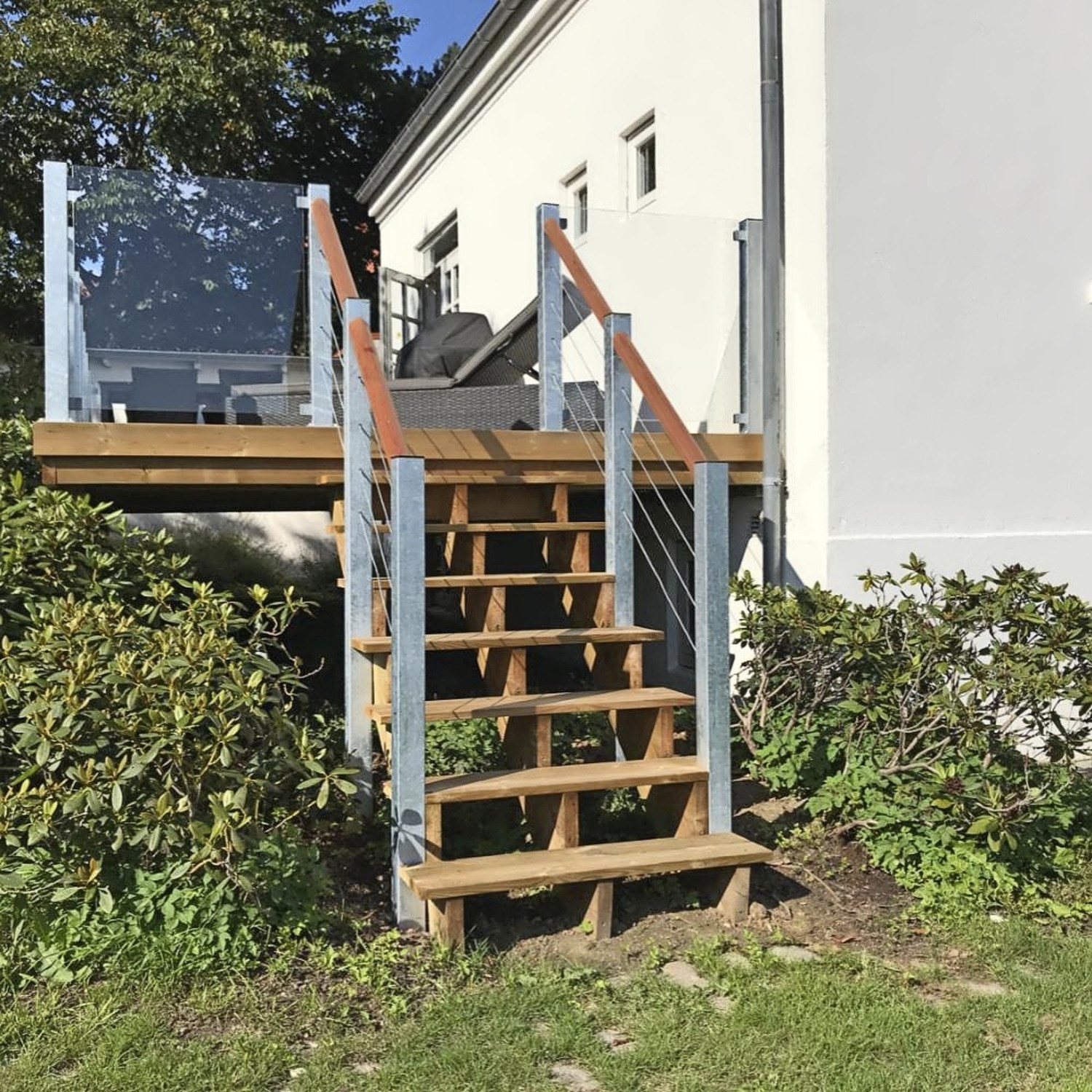 Plus Trappevange 34,2° 7 trin - højde 119 cm