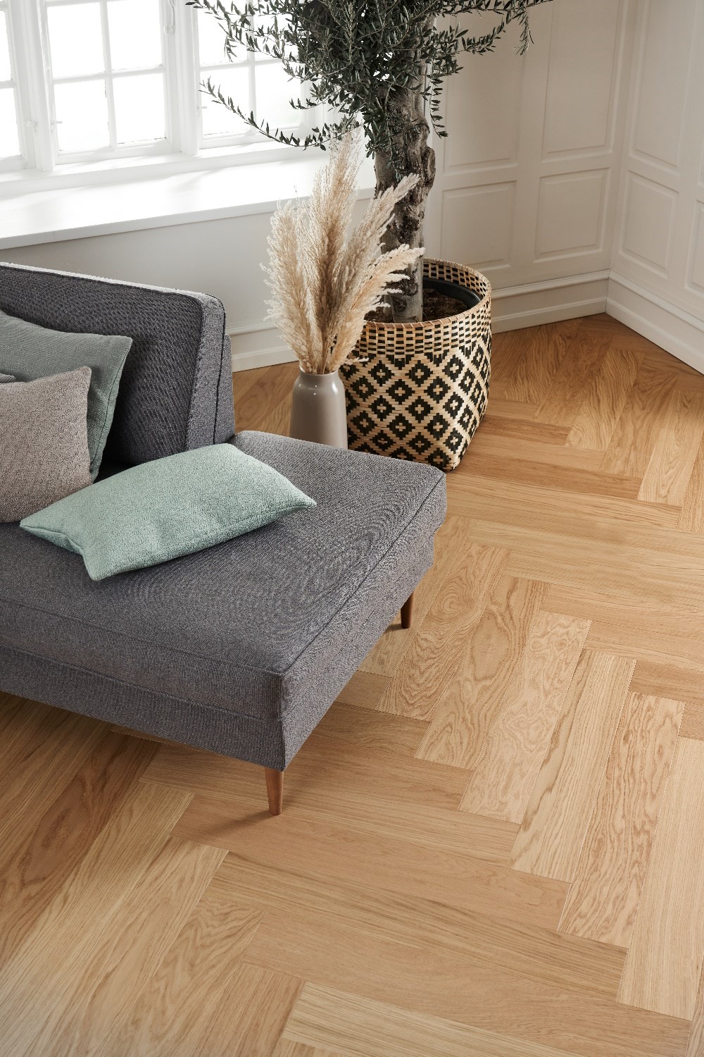 Timberman Innoplank Eg Sildeben Natur Parketgulv - 10x135x810mm