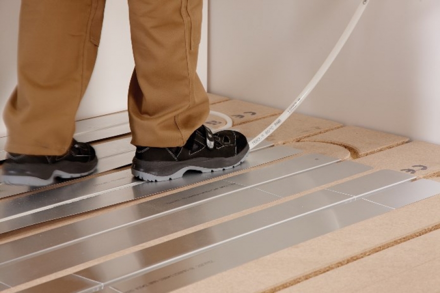 Novopan Varmefordelingsplader 180x1150 mm til 16 mm pex