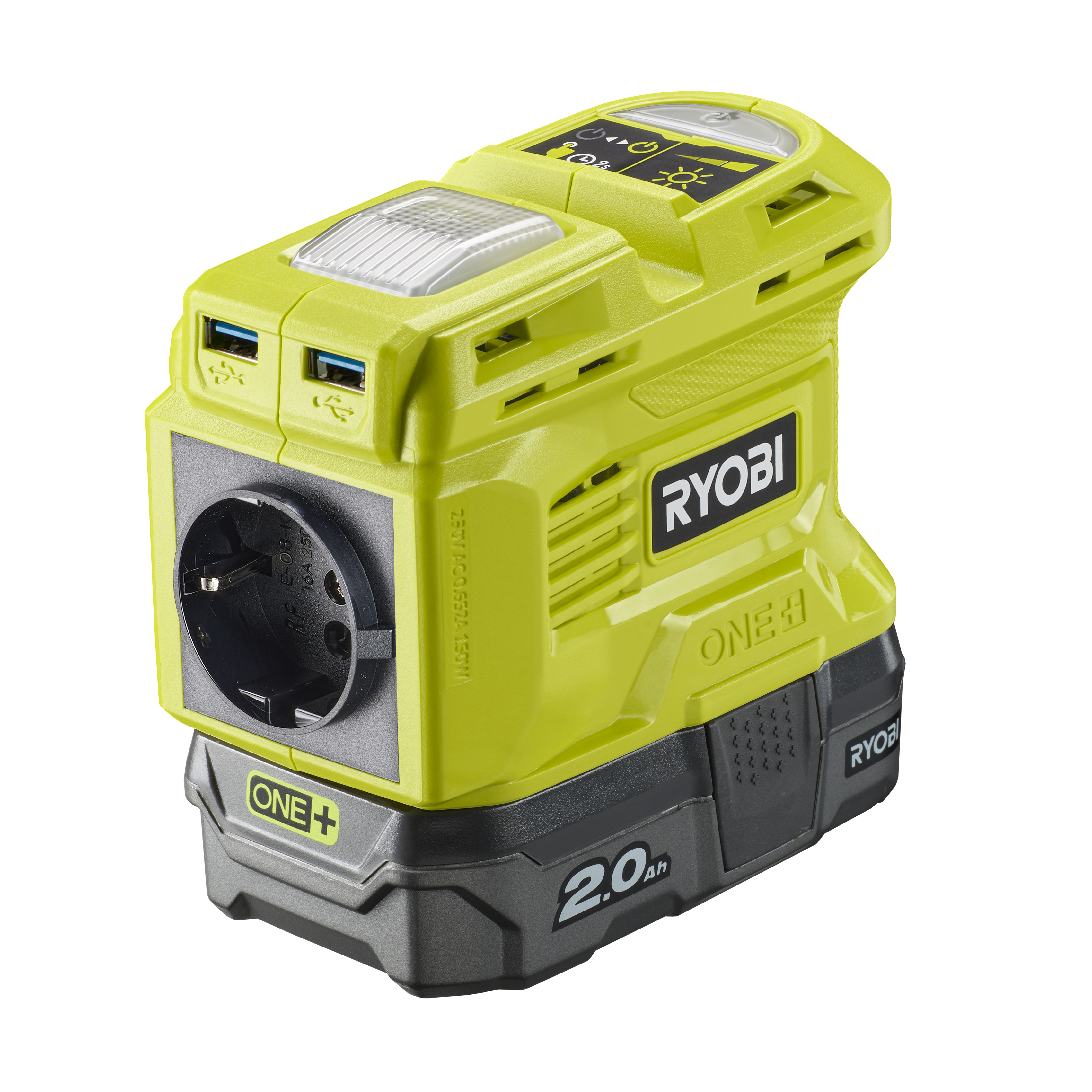 Ryobi RY18BI150B ONE+ 18V Batteri Inverter