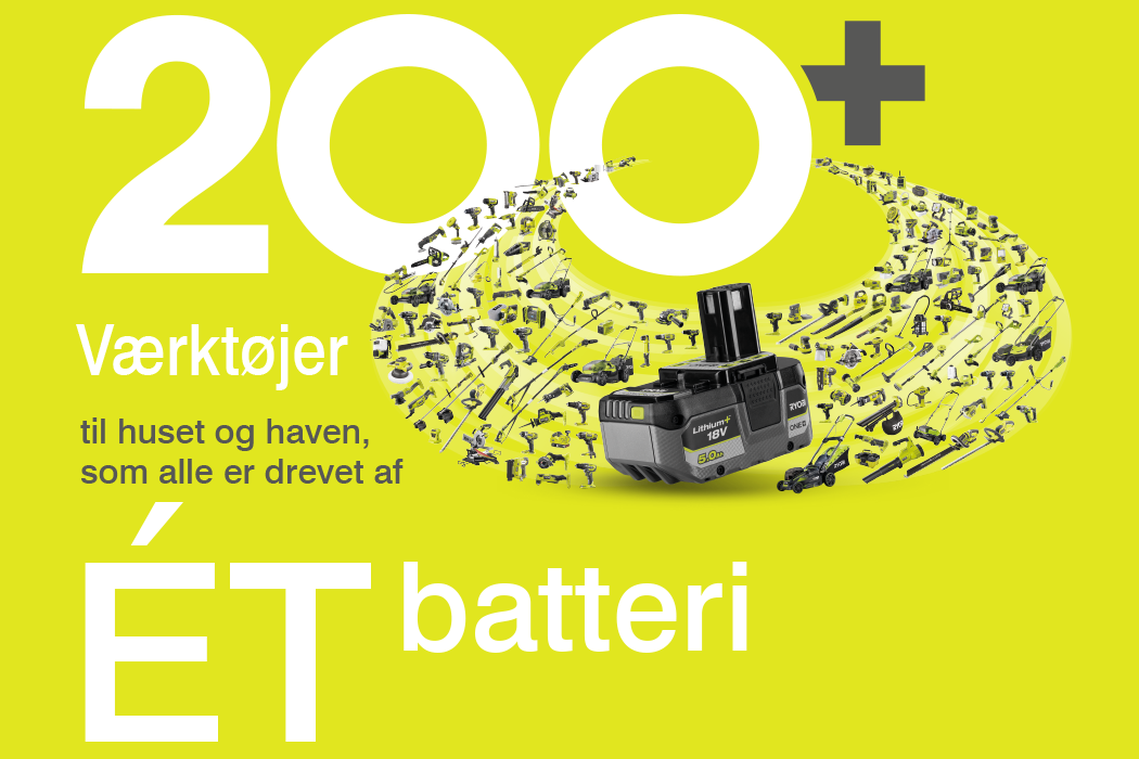 Ryobi RB1820C ONE+ 18V Compact Batteri 2,0 Ah