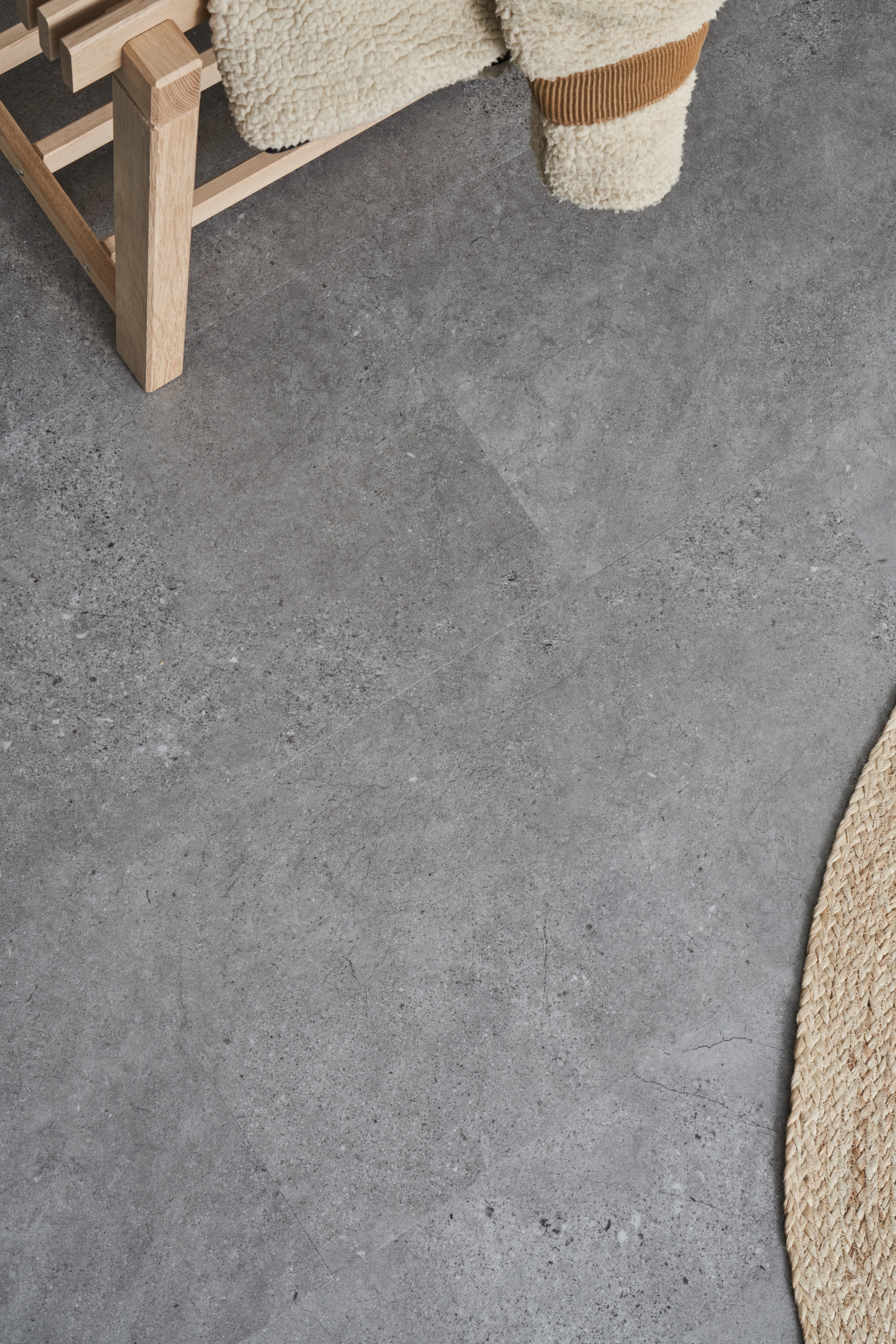 Novego Grafit flise Vinylgulv