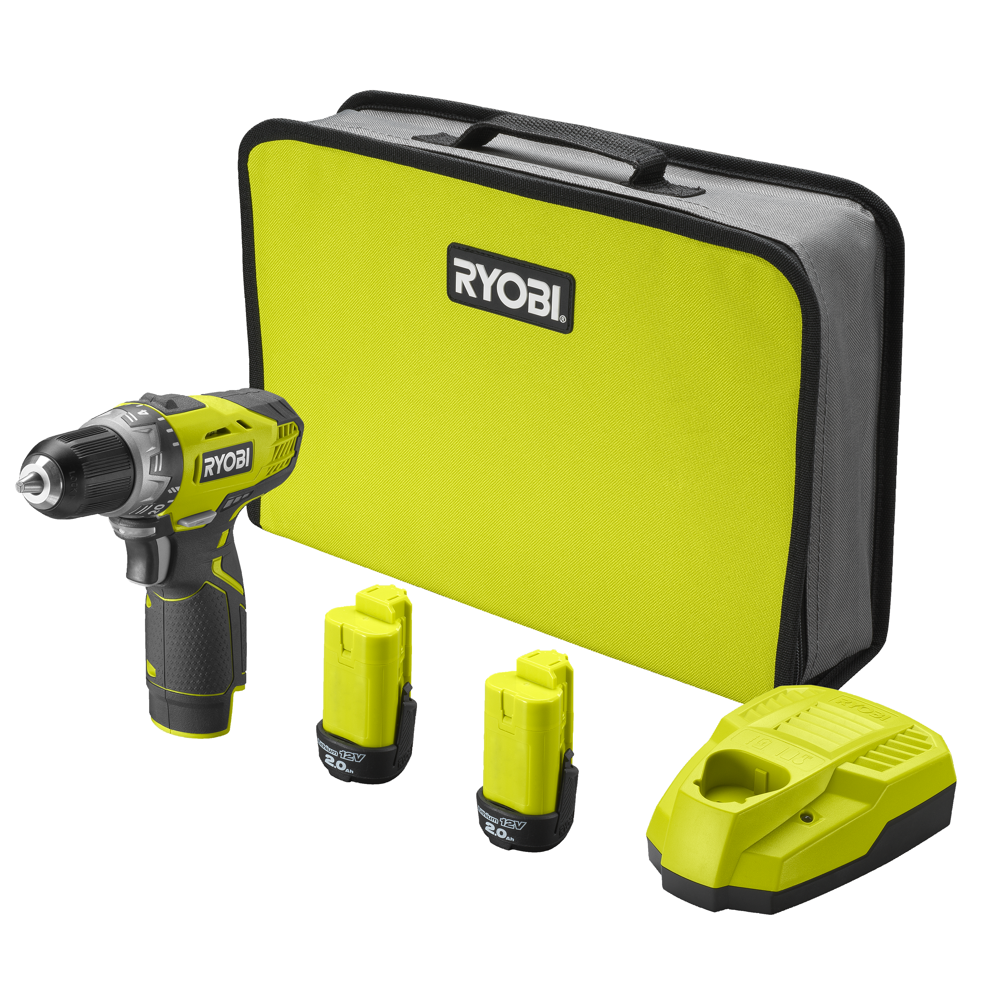 Ryobi RCD1201-220S 12V Bore-/skruemaskine