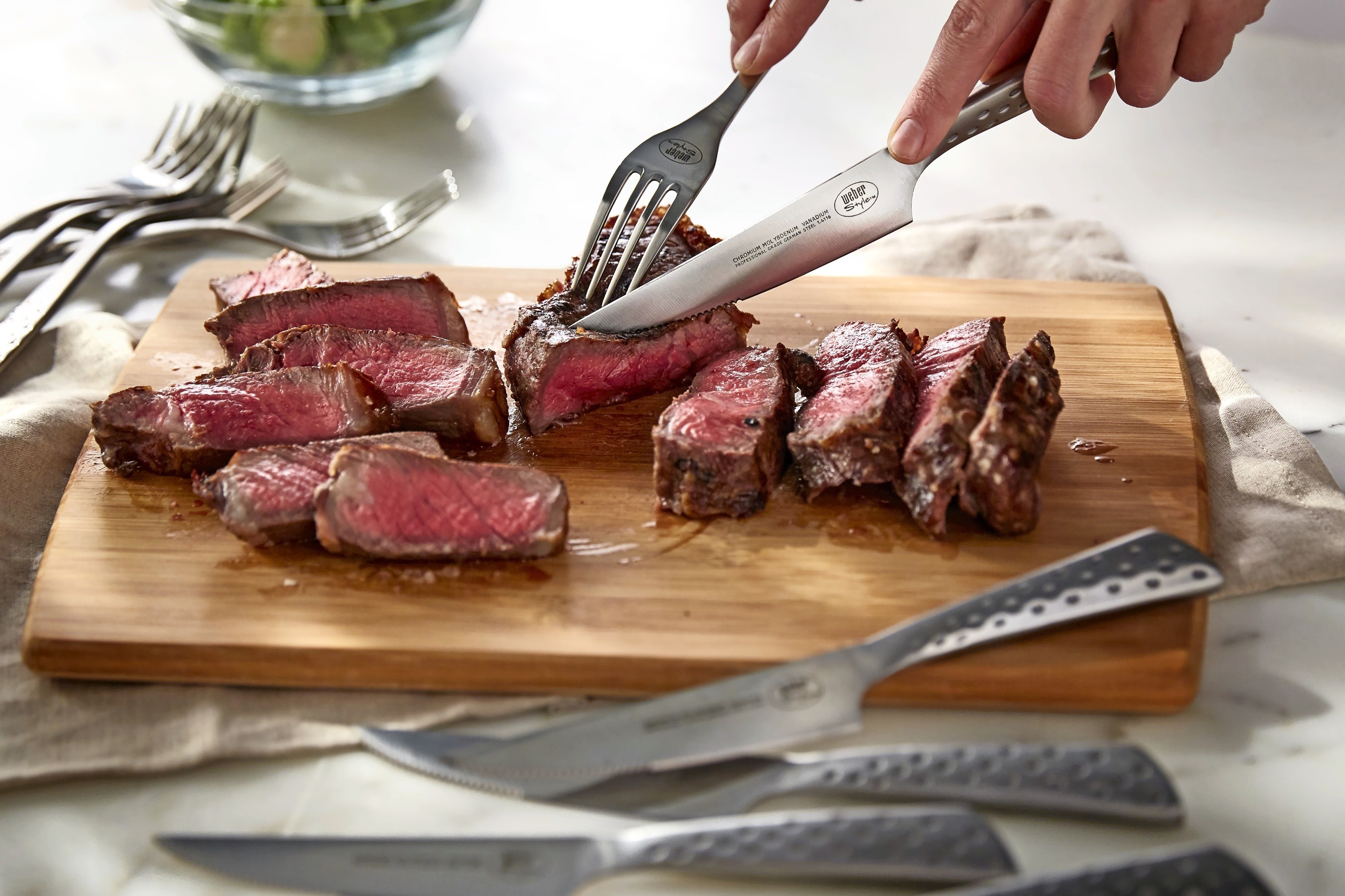 Weber Deluxe Steaksæt til 6 personer