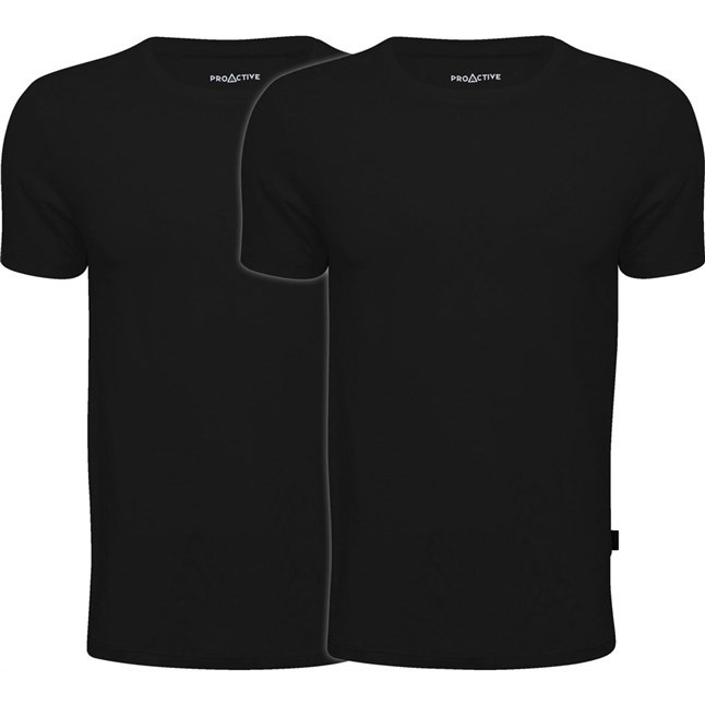 ProActive Bambus T-shirt i sort - Str. L