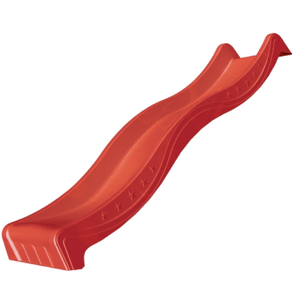 Jungle Gym Rutschebane kort 2,2 m i rød