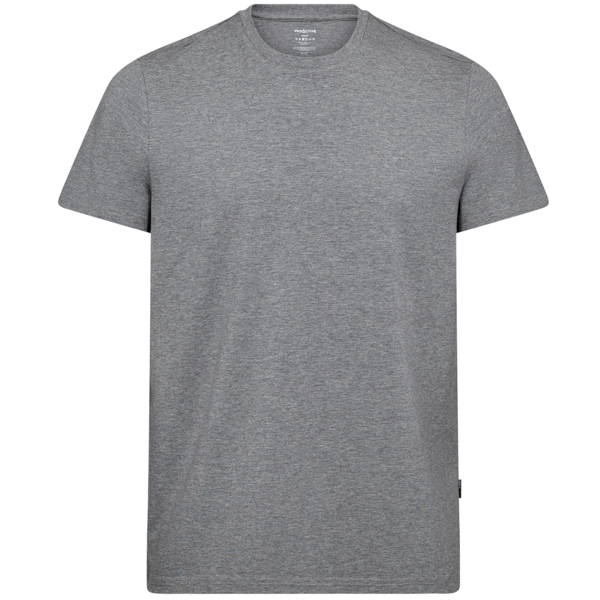 ProActive Bambus T-shirt, regular i lysgrå melange - Str. 2XL