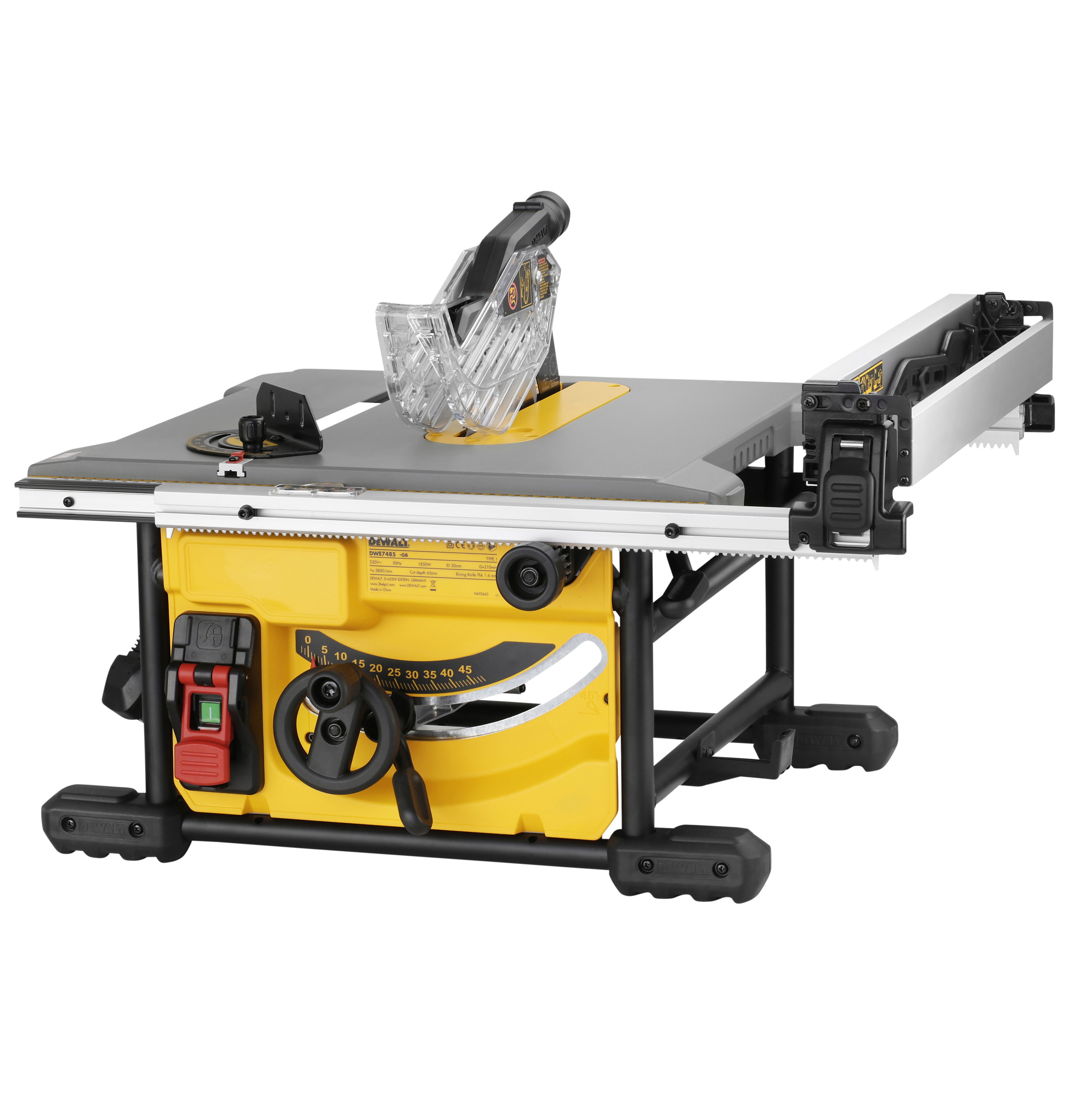 DeWALT DWE7492-QS bordrundsav