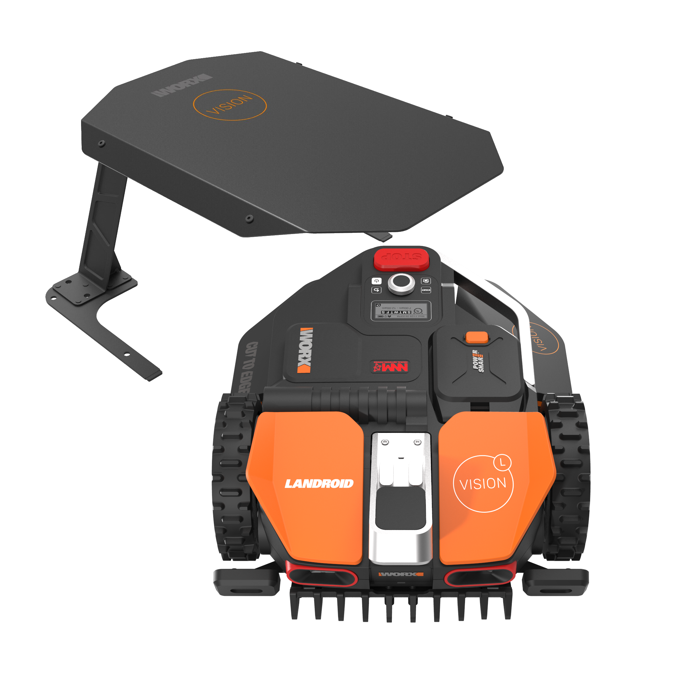 Worx WR216E Landroid Vision L1600 Robotplæneklipper inkl. garage