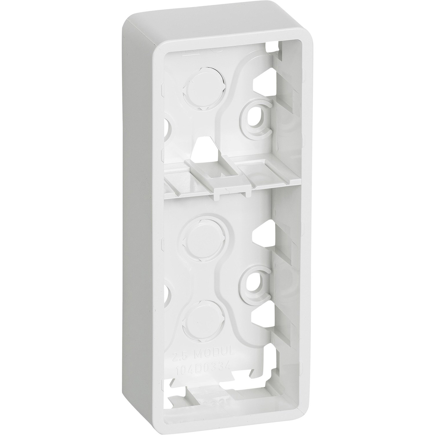 LK FUGA Baseline underlag 2 1/2 modul hvid