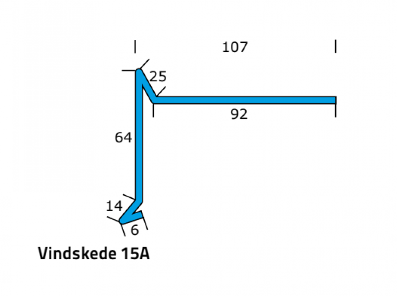Icopal Alu-vindskede 15A