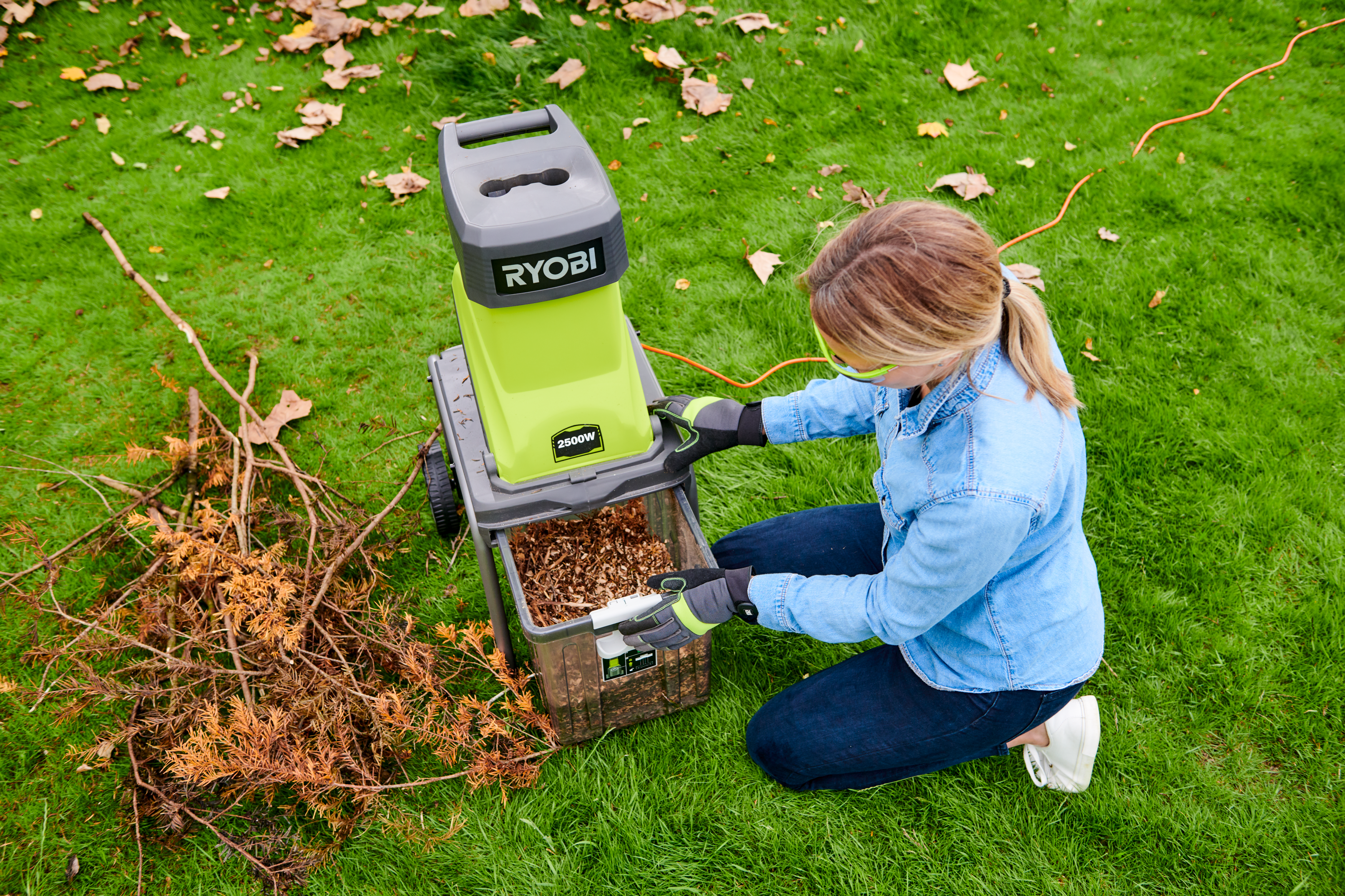 Ryobi RSH2545B Kompostkværn 2500W