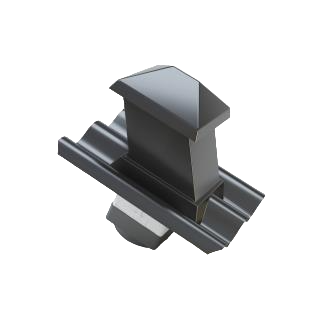 Swisspearl Taghætte B6 sortblå