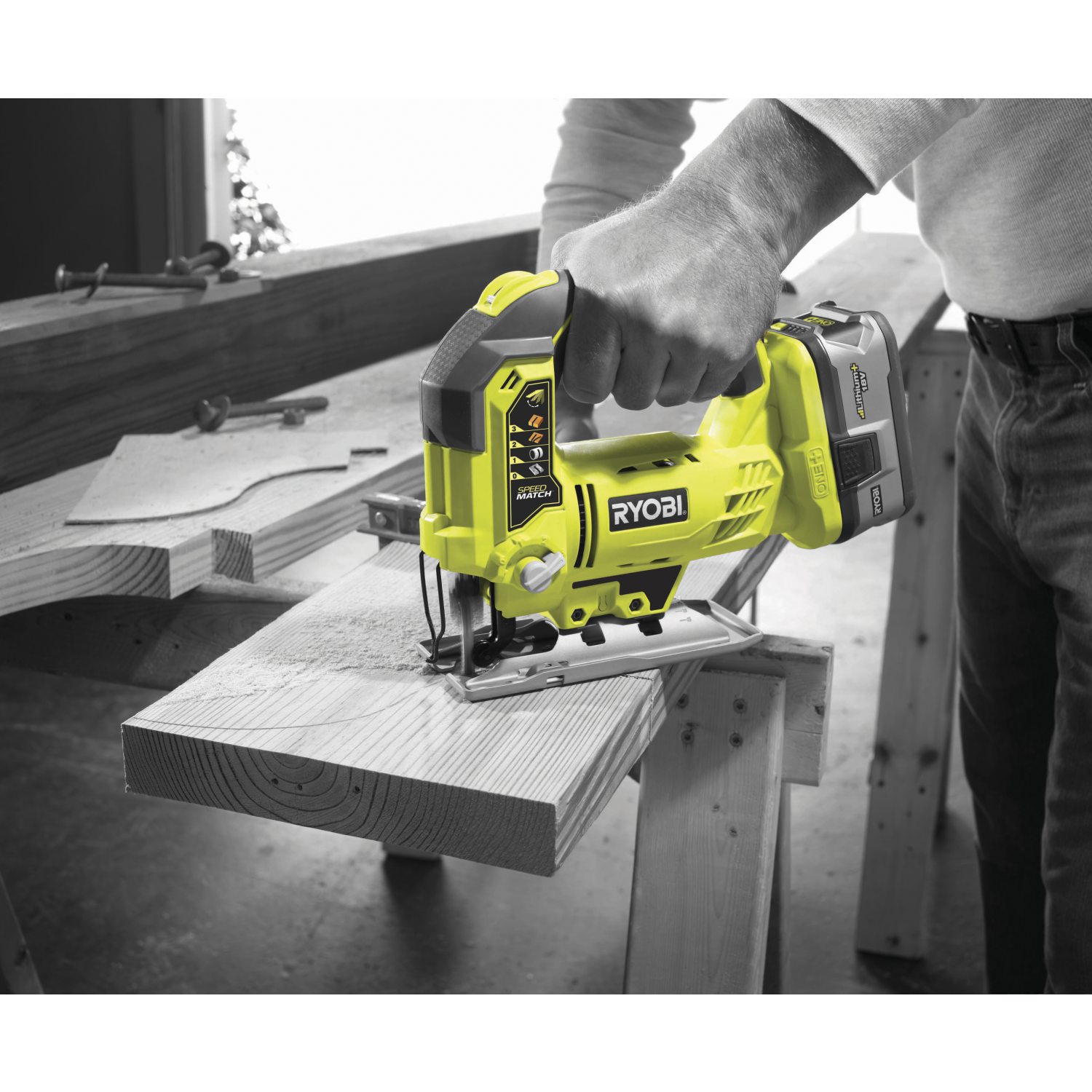 Ryobi R18JS-0 ONE+ 18V Stiksav - Solo