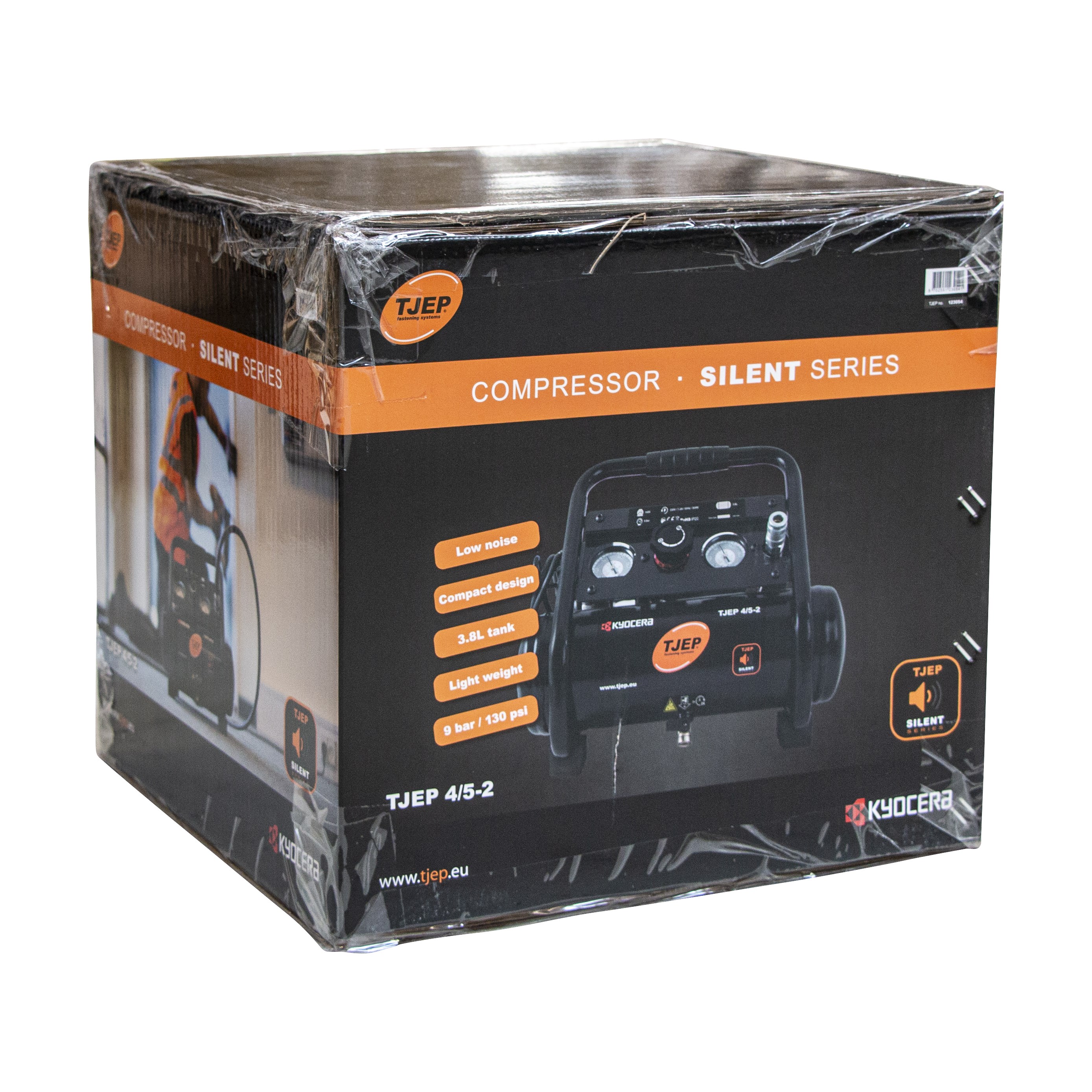 TJEP 4/5-2 Silent kompressor 9 bar 3,8L