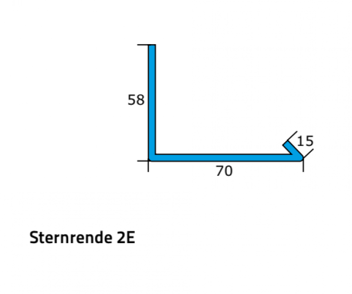 Icopal Alu-sternrende 2E