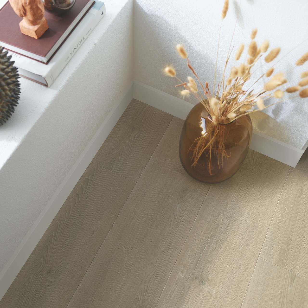 Pergo Lillehammer Pure Mist Oak laminatgulv 1380 x 212 mm