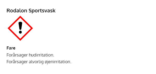 Rodalon Sportsvask 1 liter