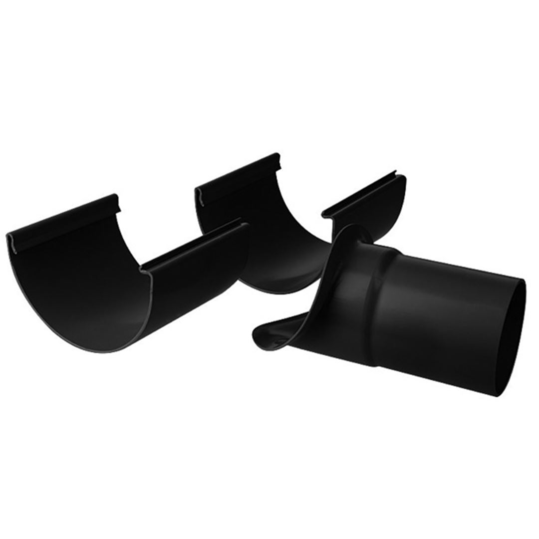 Plastmo plast justerbar tudstykke nr. 11 - 90 mm i sort Plastmo plast justerbar tudstykke nr. 11 - 90 mm i sort
