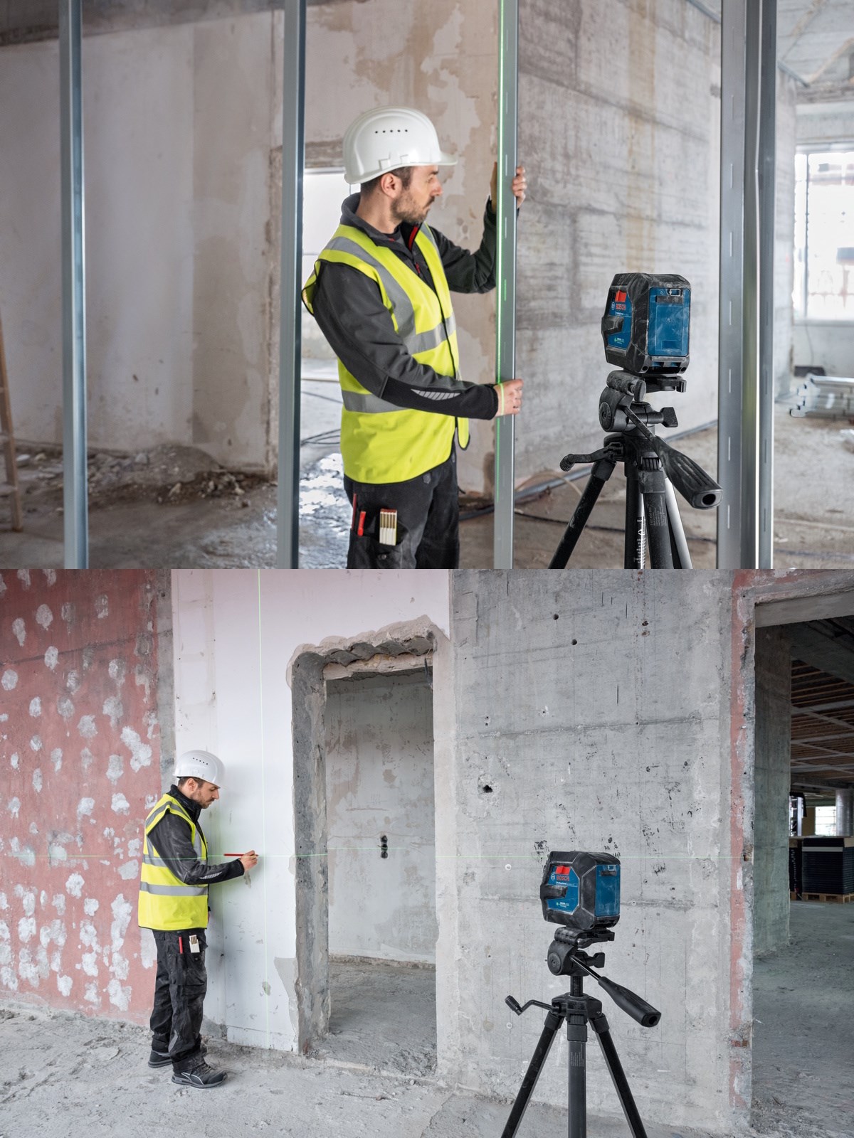 Bosch Professional GLL 20-22 G Linjelaser med stativ