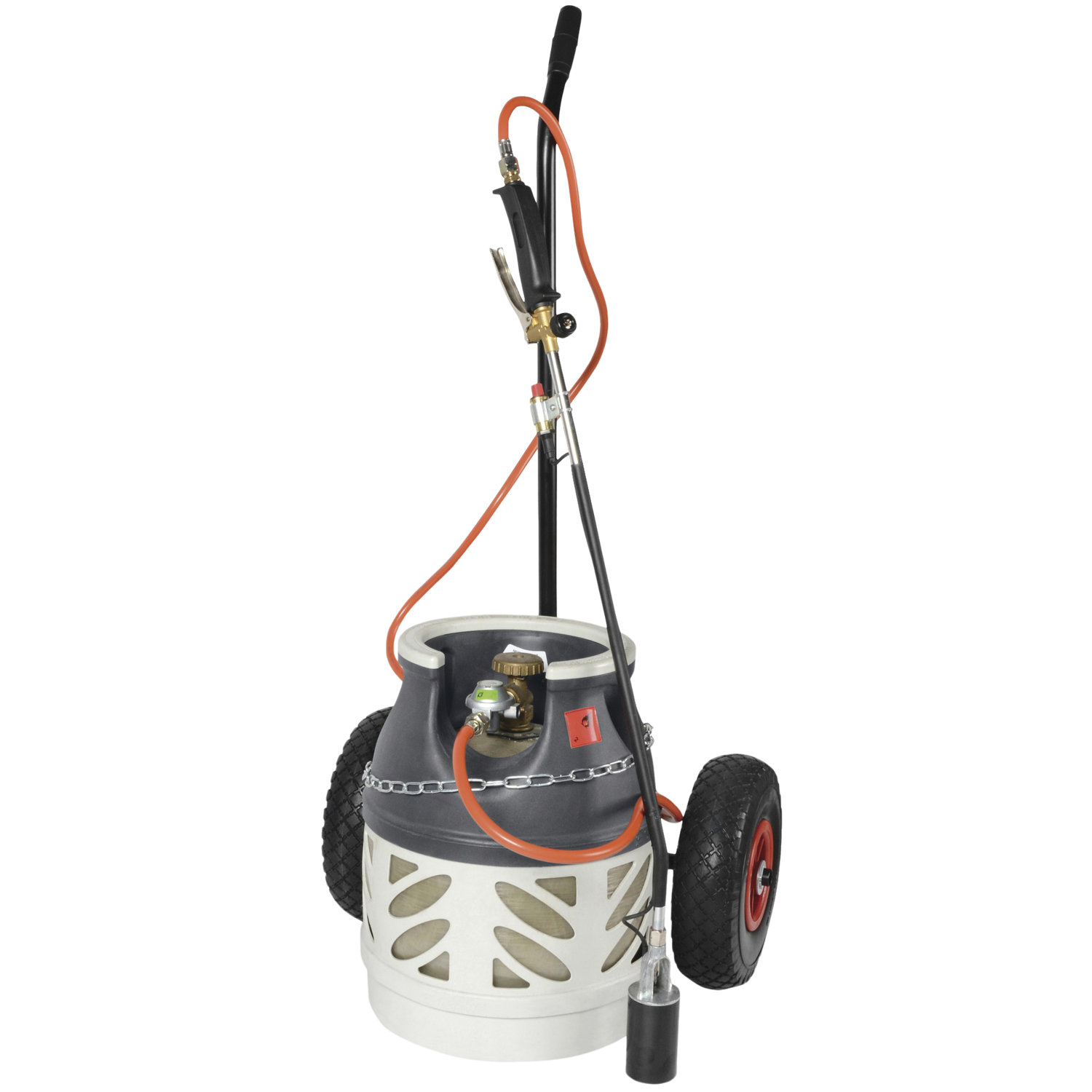 Trolla Ukrudtsbrænder med vogn